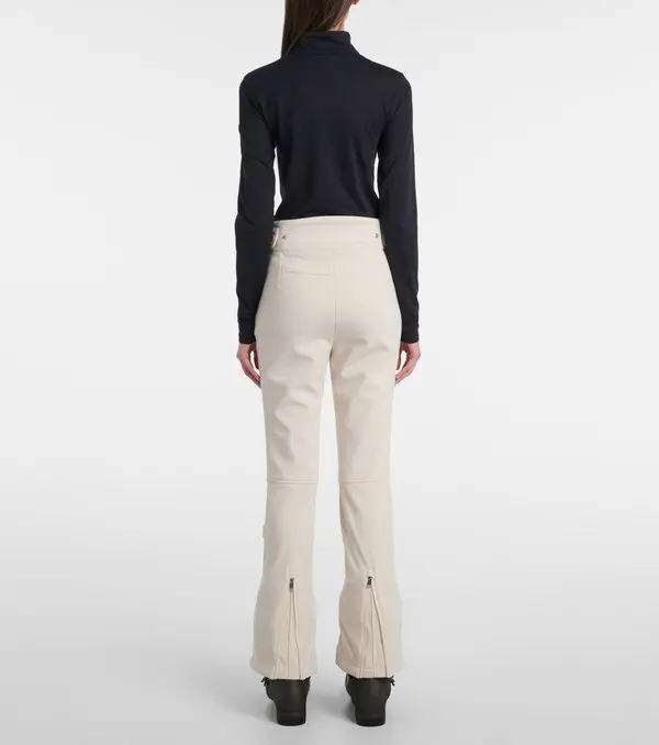 YVES SALOMON Flared Ski Pants - White