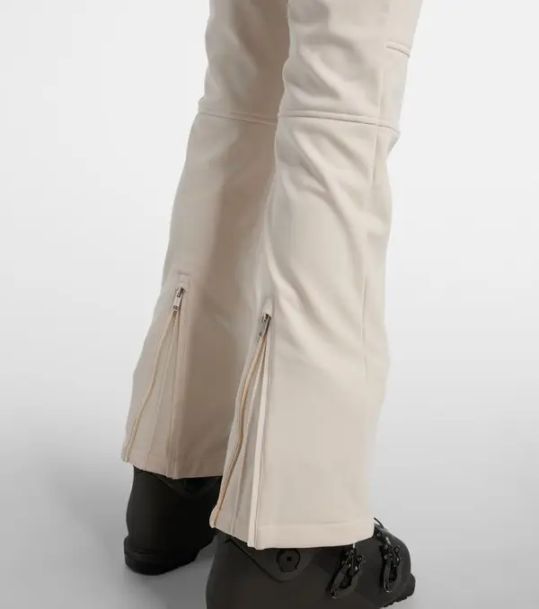 YVES SALOMON Flared Ski Pants - White