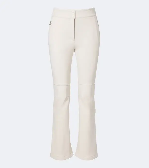 YVES SALOMON Flared Ski Pants - White