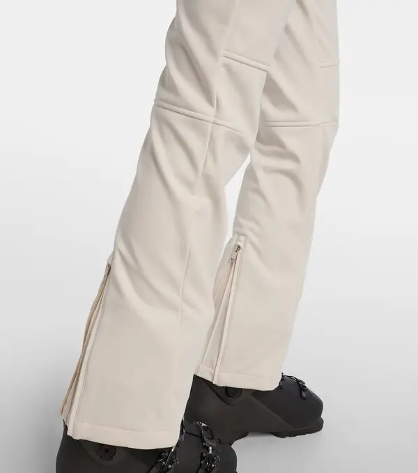 YVES SALOMON Flared Ski Pants - White