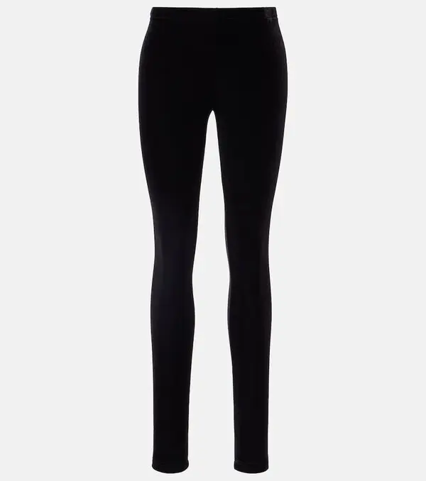 Junya Watanabe Slim Jersey Pants - Black