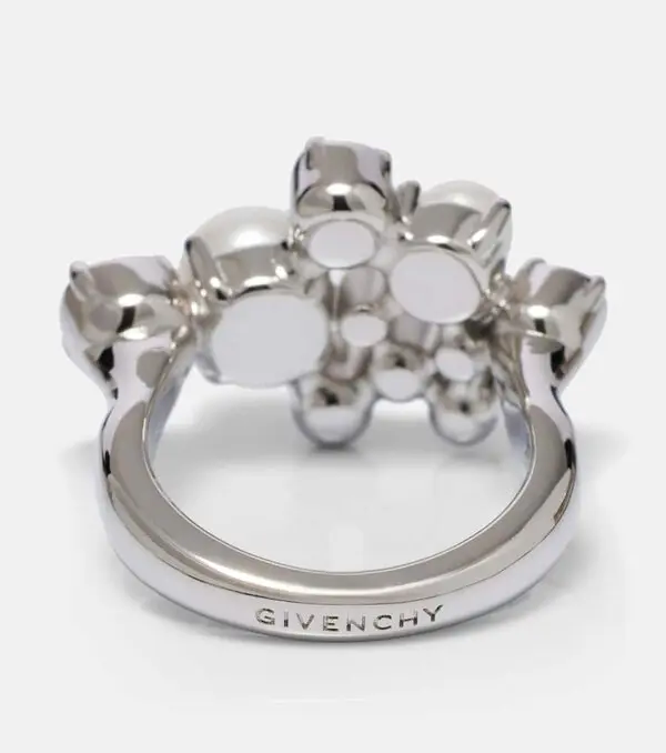 Givenchy Embellished Ring - Silver