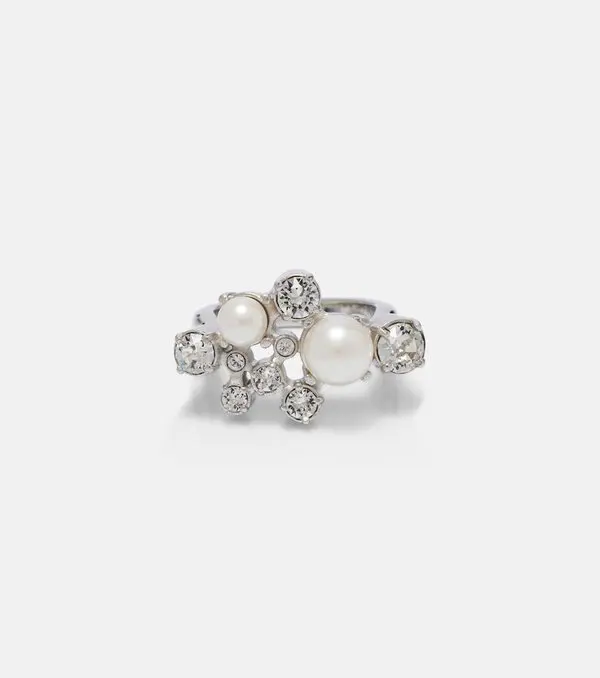 Givenchy Embellished Ring - Silver