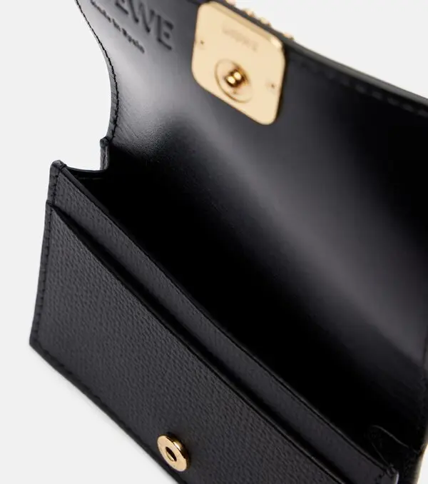 Loewe Anagram Leather Card Holder