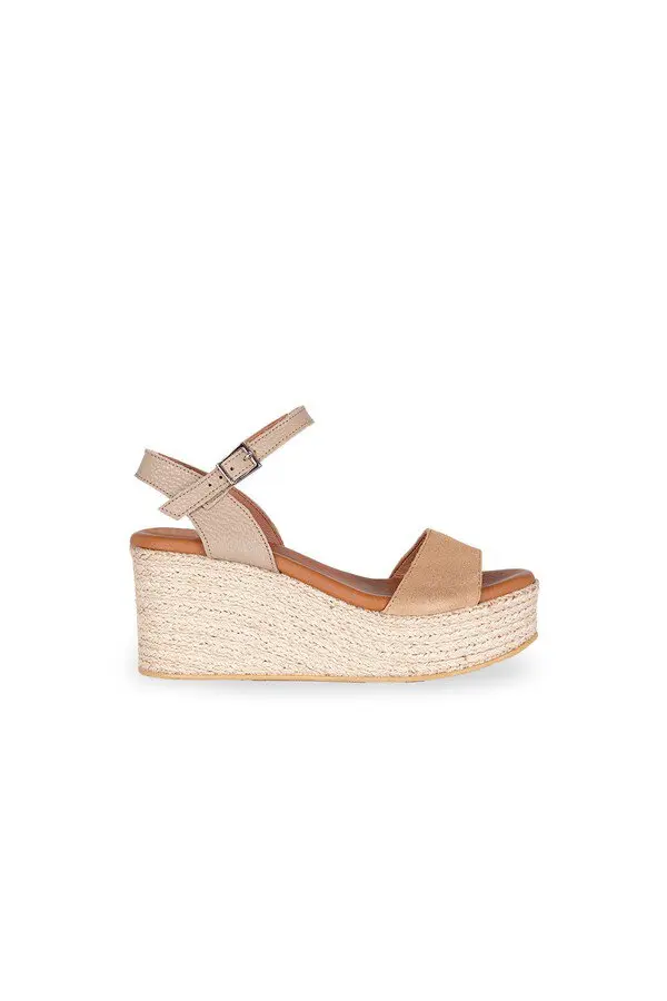 MENINA STEP Braided Wedge Sandals
