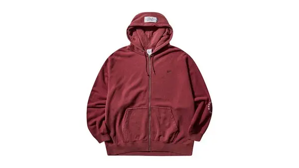 Nike X Martine Rose Full-zip Hoodie - Team Crimson Red