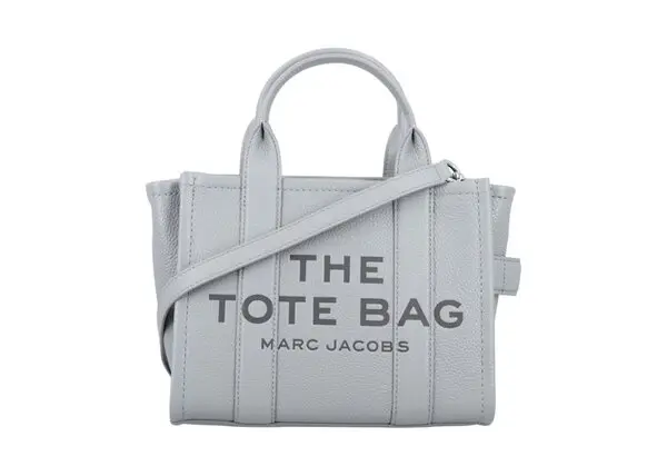 Marc Jacobs The Small Tote Leather - Wolf Grey