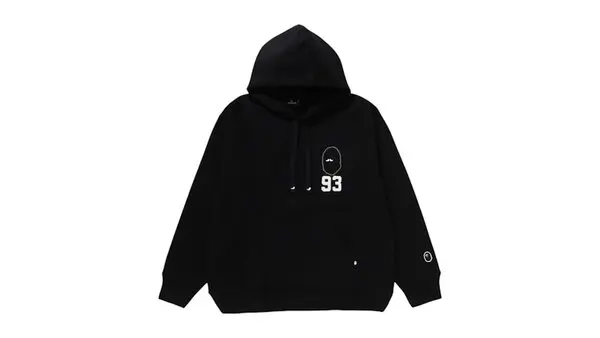 A BATHING APE Hooded Pullover - Black
