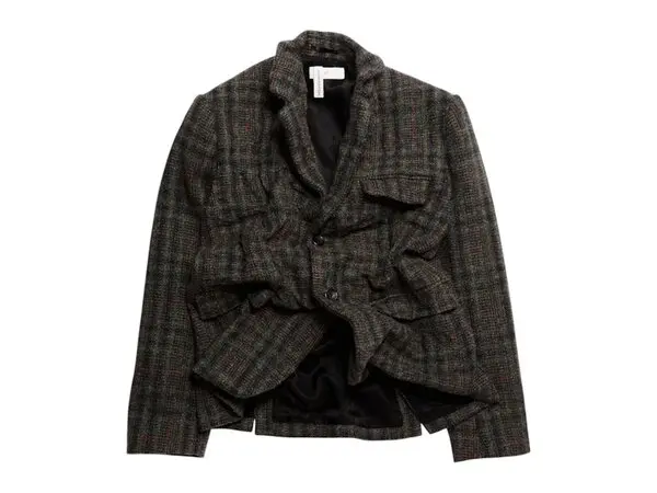 H&m Wool-blend Plaid Blazer