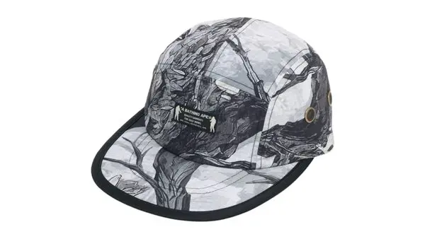 A BATHING APE Tree Edge Camo Cap - White