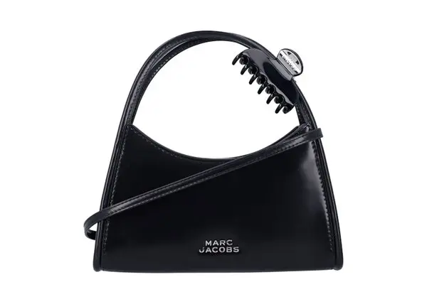 Marc Jacobs Claw Clip Crossbody Bag - Black