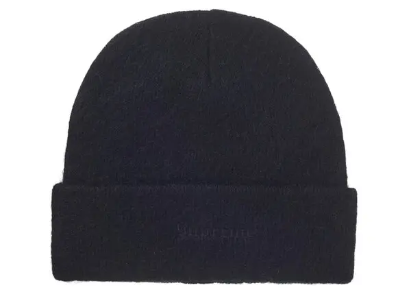 Supreme Mohair Beanie - Black