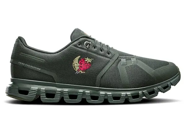 On Cloud 6 Sky High Farm Goodsin Sneakers - Fir