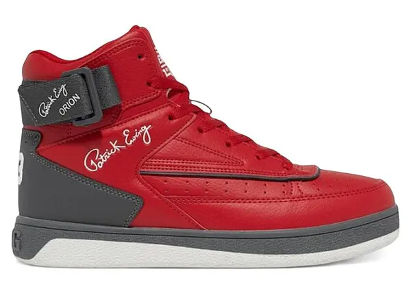 EWING ATHLETICS Ewing Orion High-top Sneakers - Red/grey/white