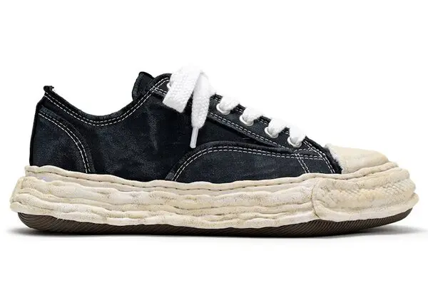 Mihara Yasuhiro Peterson 23 Og Sole Canvas Low - Black