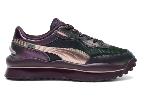 PUMA Style Rider Galactic Sneakers - Midnight Plum/rose Quartz/green Moon