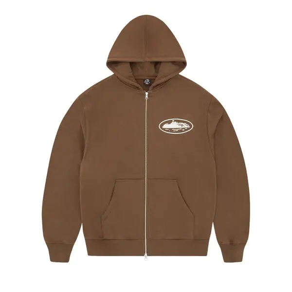 CORTEIZ Island Puff Print Zip Hoodie