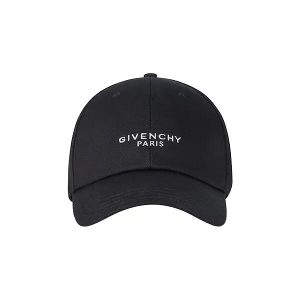Givenchy Paris Curved Cap - Black