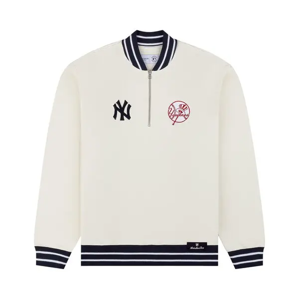 Aimé Leon Dore X New York Yankees Quarter Zip Pullover