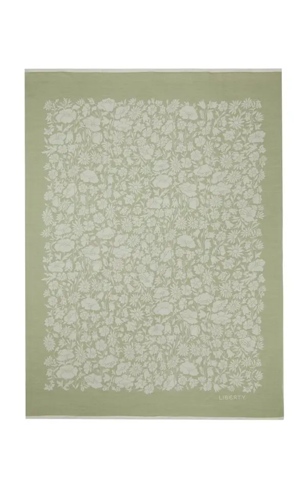 Liberty Poppy Wool Throw - Multi