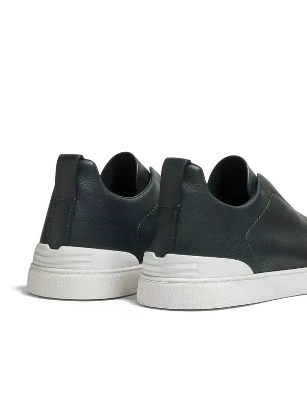 Zegna Secondskin Triple Stitch™ Sneakers - Blue