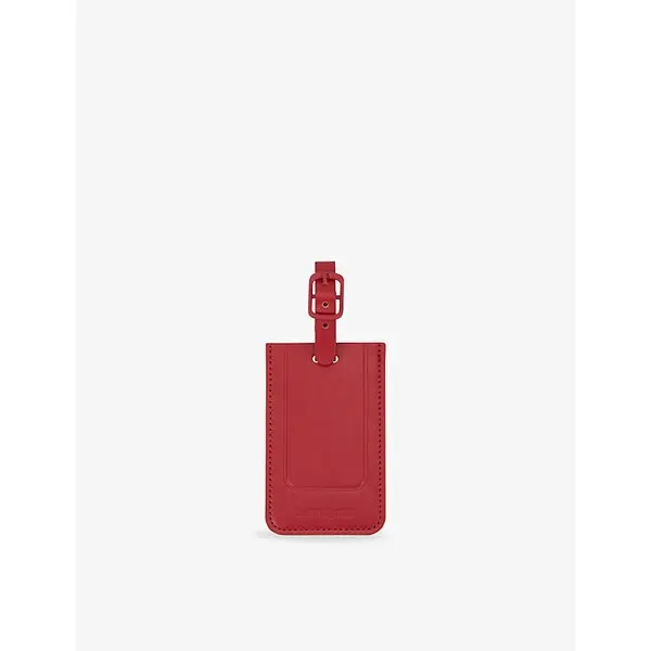 SAMSONITE ACCESSORIES Ta Revolution Faux-leather Luggage Tags Pack Of Two - Red