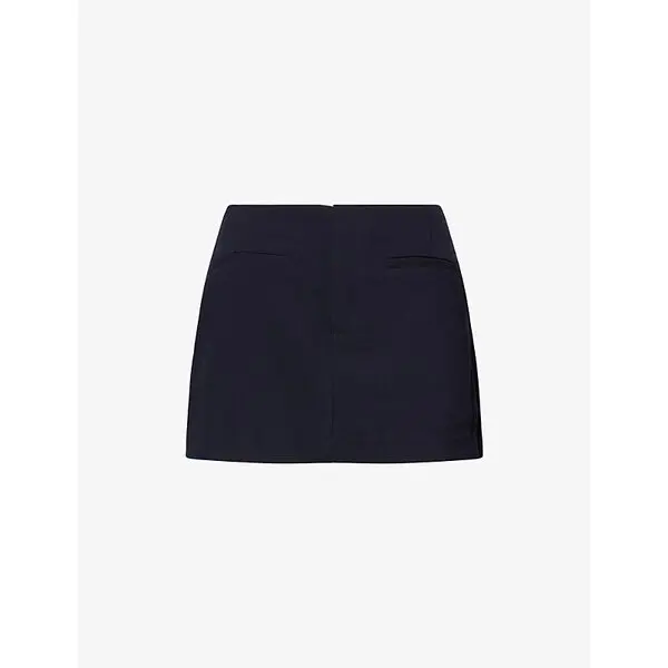 L.A-SPACE Tailored A-line Woven Skort