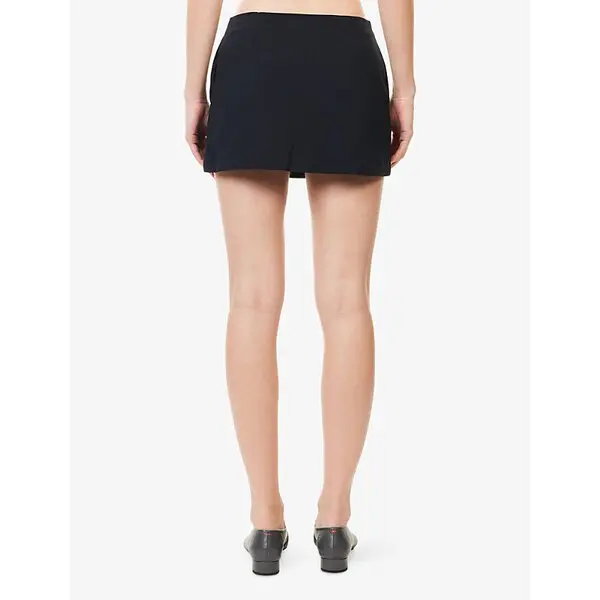 L.A-SPACE Tailored A-line Woven Skort