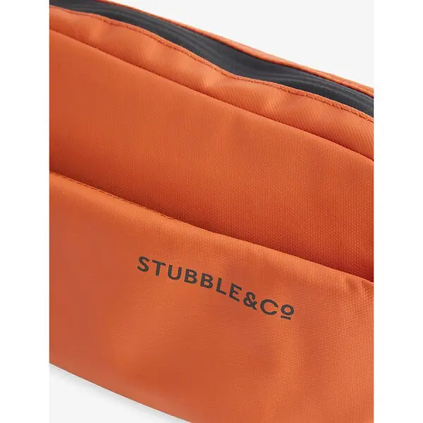 STUBBLE & CO Logo-print Woven Crossbody Bag