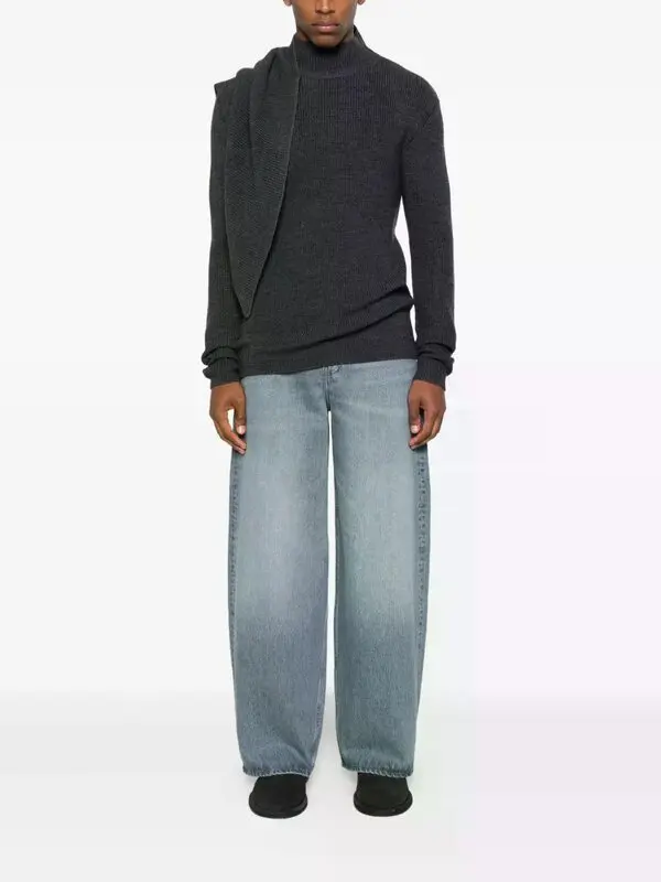 ENTIRE STUDIOS High-neck Sweater - Grey