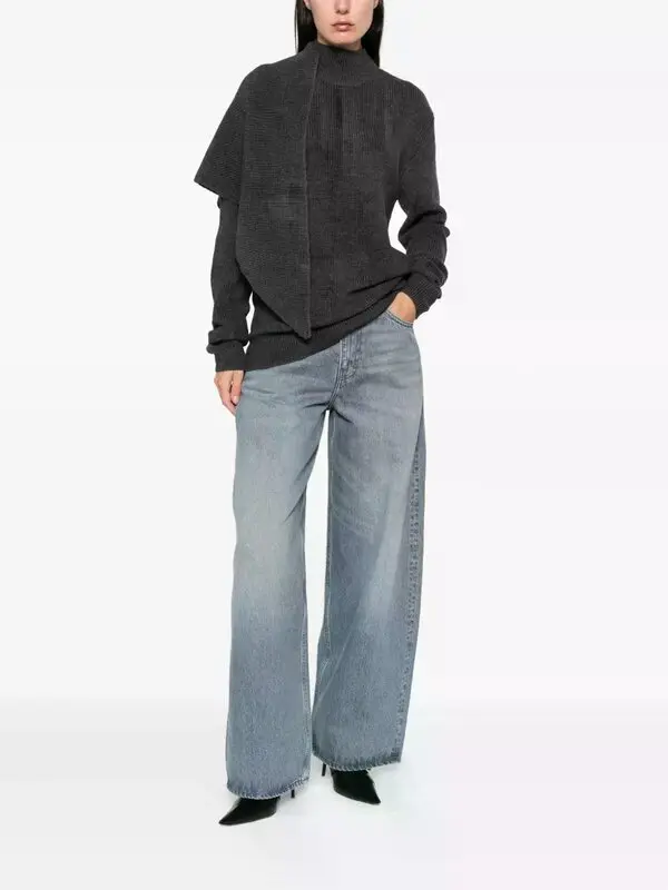 ENTIRE STUDIOS High-neck Sweater - Grey