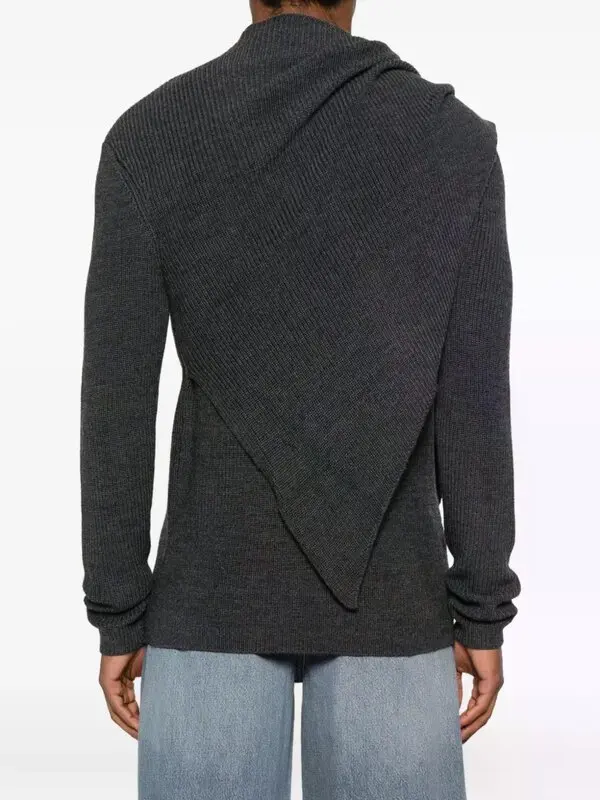 ENTIRE STUDIOS High-neck Sweater - Grey