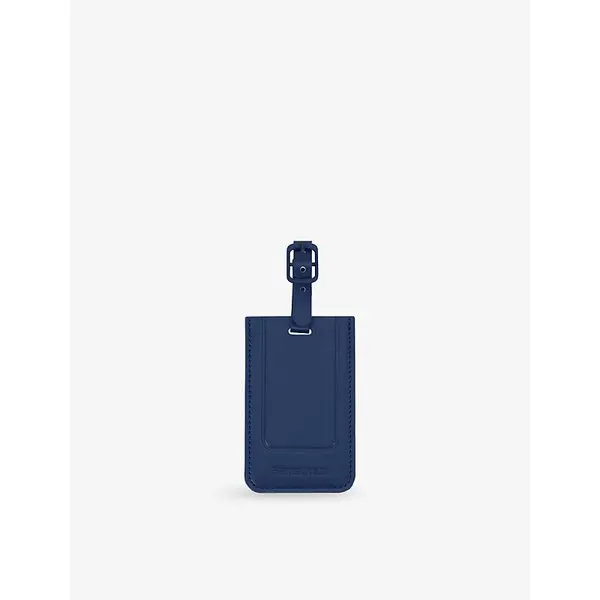 SAMSONITE ACCESSORIES Ta Revolution Faux-leather Luggage Tags Pack Of Two - Midnight Blue