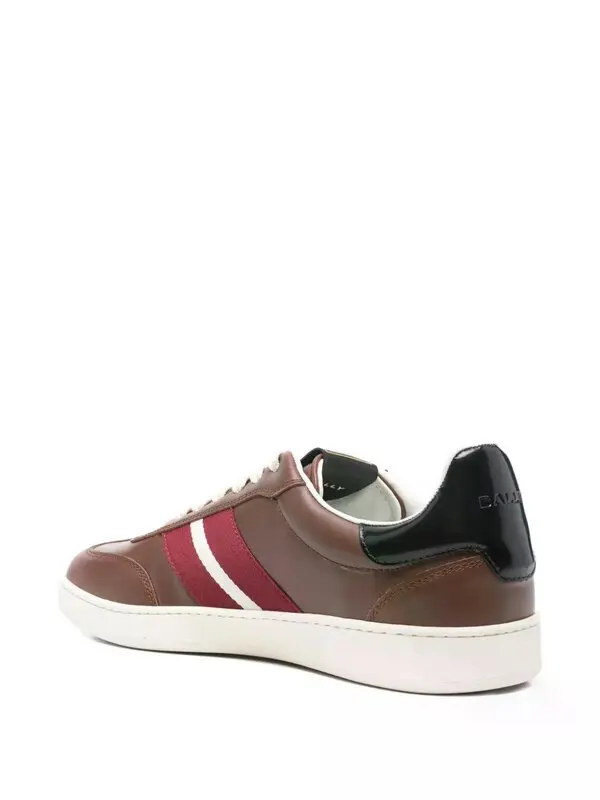Bally Stripe Detail Sneakers - Brown