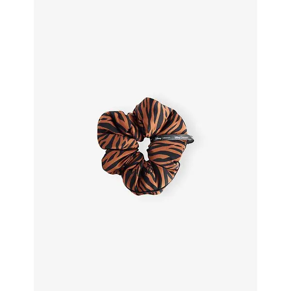 DROWSY SLEEP CO X Disney Rajah Silk Scrunchie - Orange