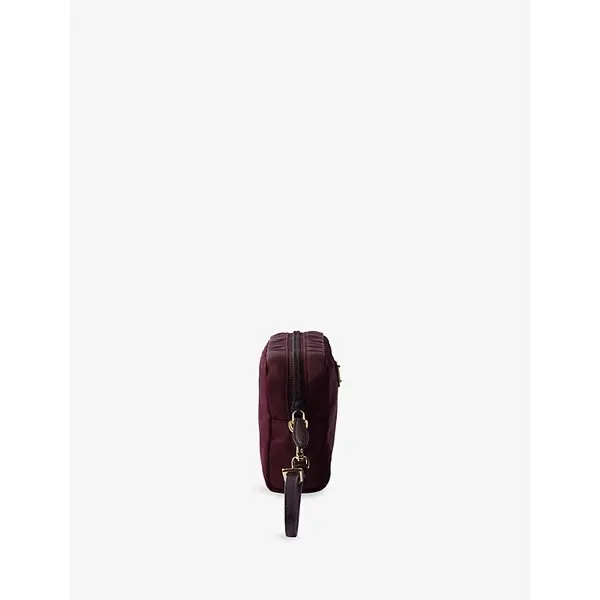 Prada Woven Pouch - Burgundy