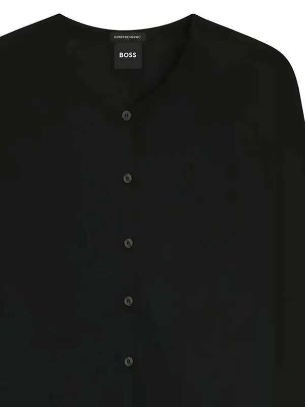 BOSS Buttoned Long-sleeves Cardigan