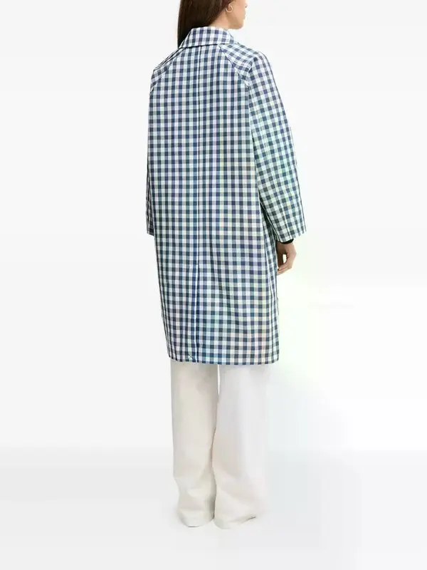 BENETTON Gingham-check Coat