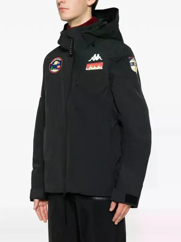 Kappa Appliqué Hooded Jacket