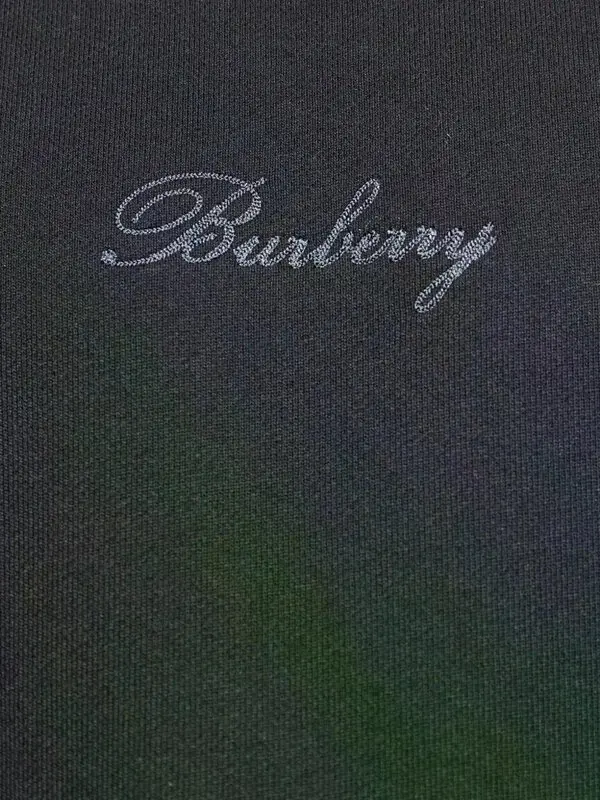 Burberry Embroidered Logo Sweatshirt