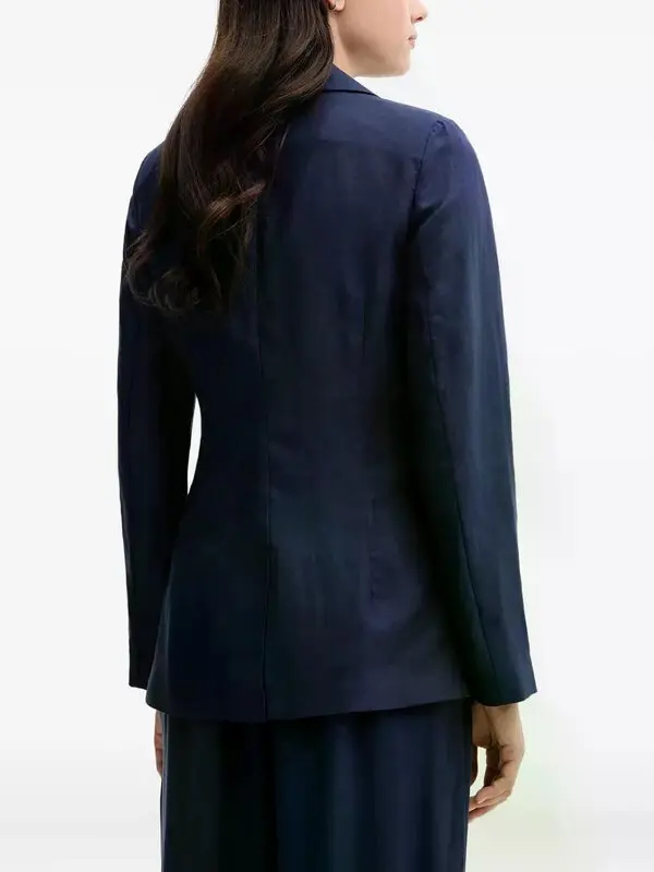 BENETTON Buttoned Blazer - Blue