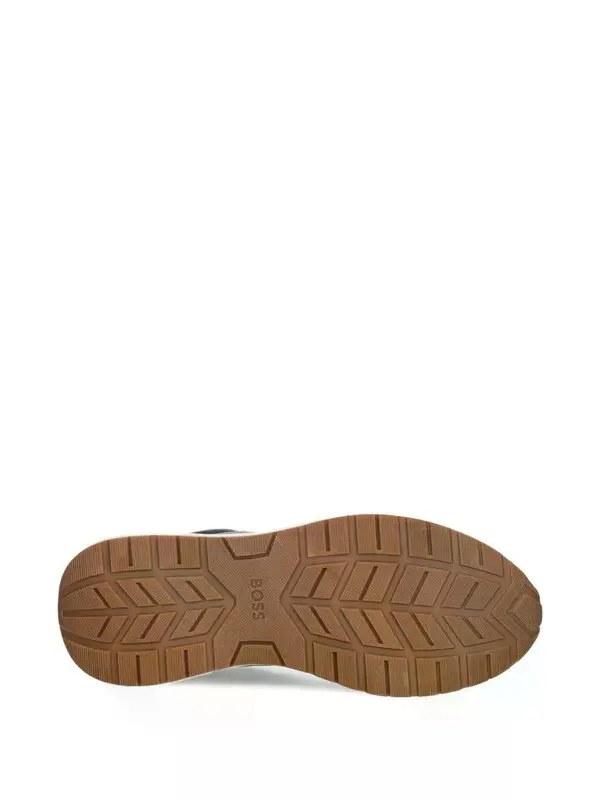BOSS Suede Panel Sneakers