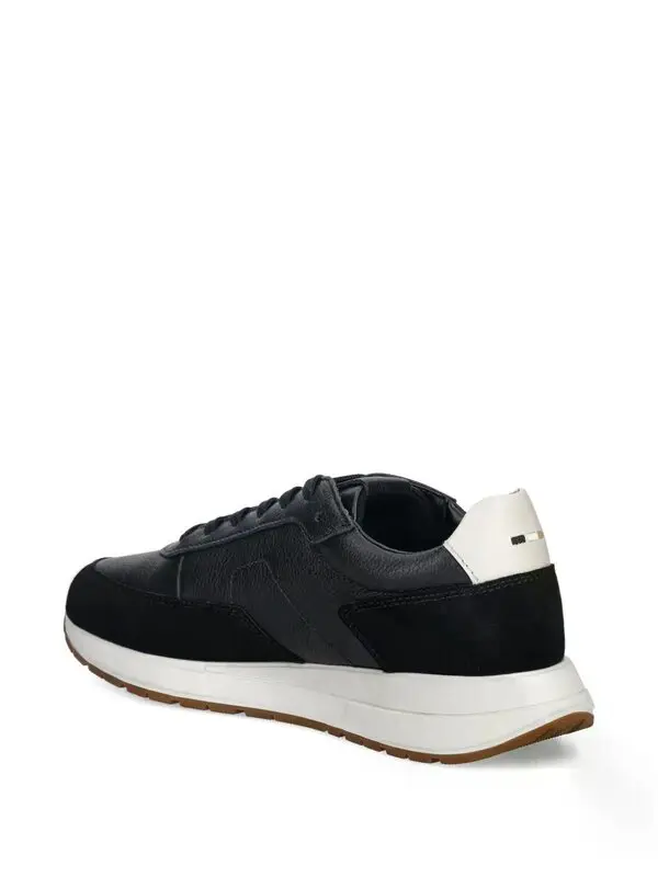 BOSS Suede Panel Sneakers