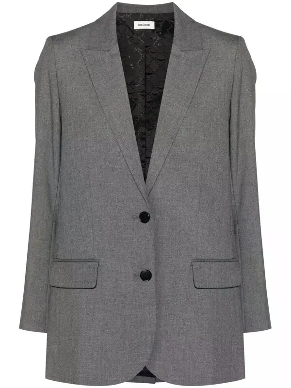 Zadig&Voltaire Rhinestone-slogan Blazer