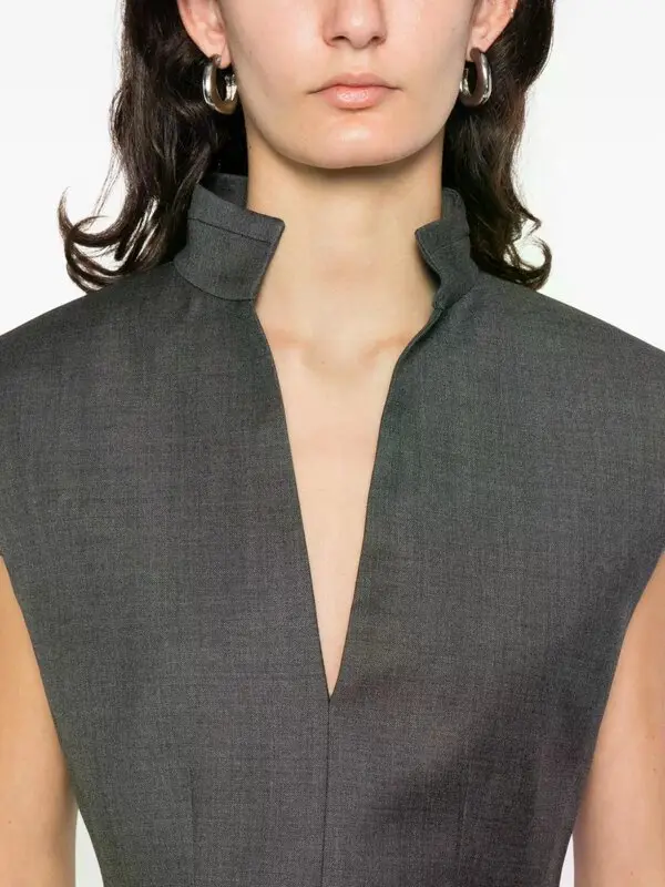 Givenchy Wool Mini Dress - Grey