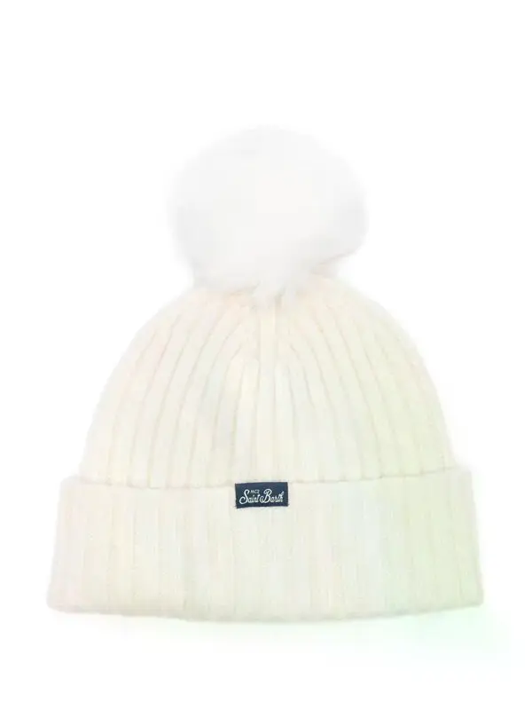 MC2 SAINT BARTH Embroidered Pompom Hat