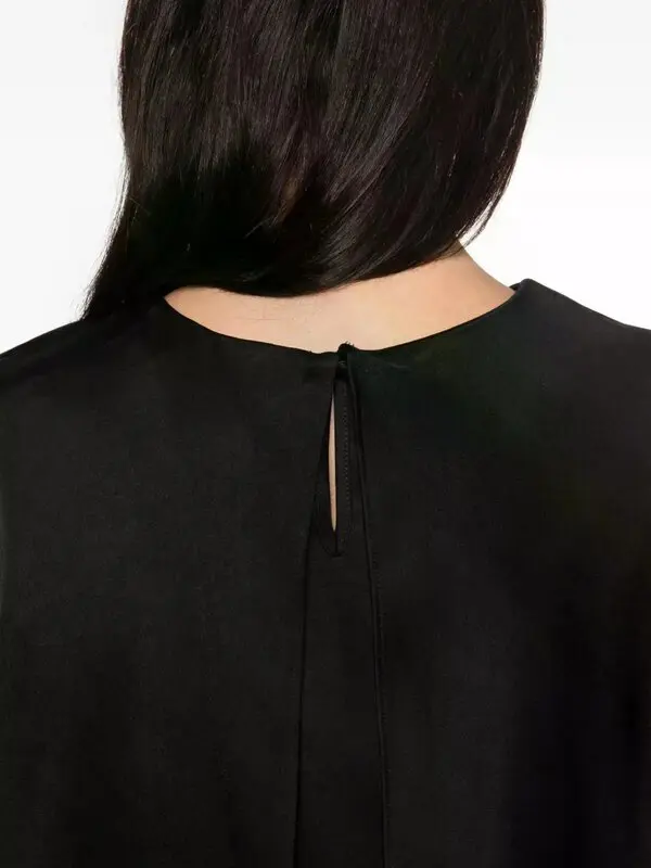 Simkhai Cape-detail Top - Black