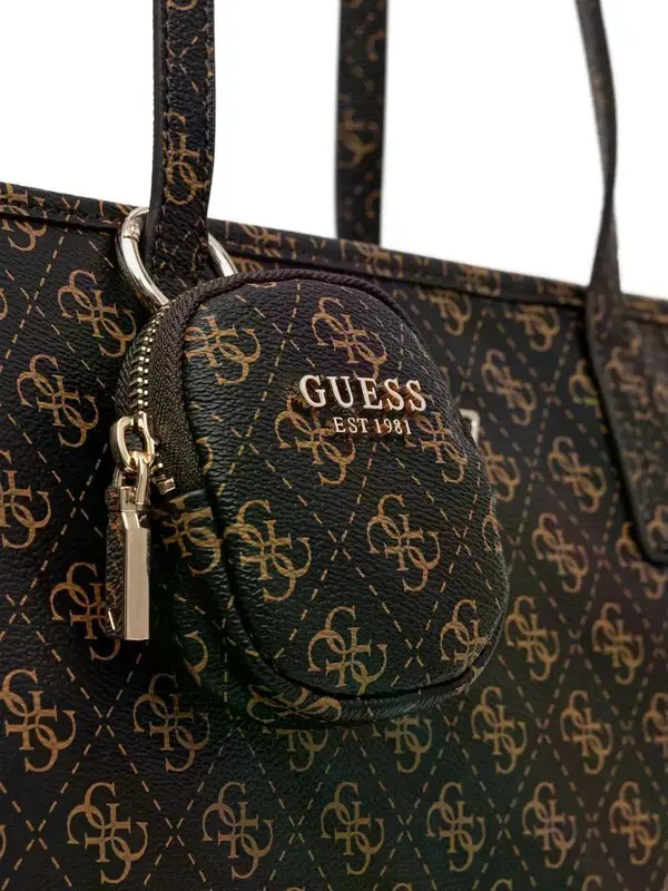 Guess Monogrammed Tote Bag