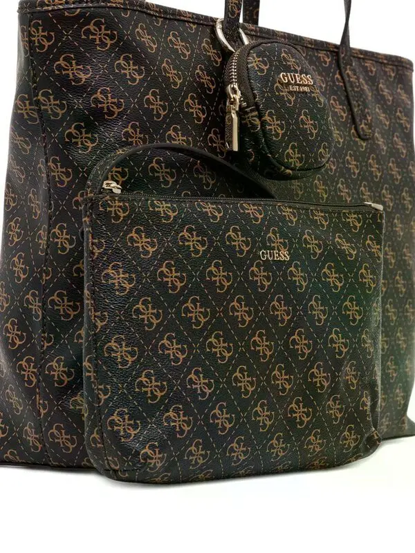 Guess Monogrammed Tote Bag