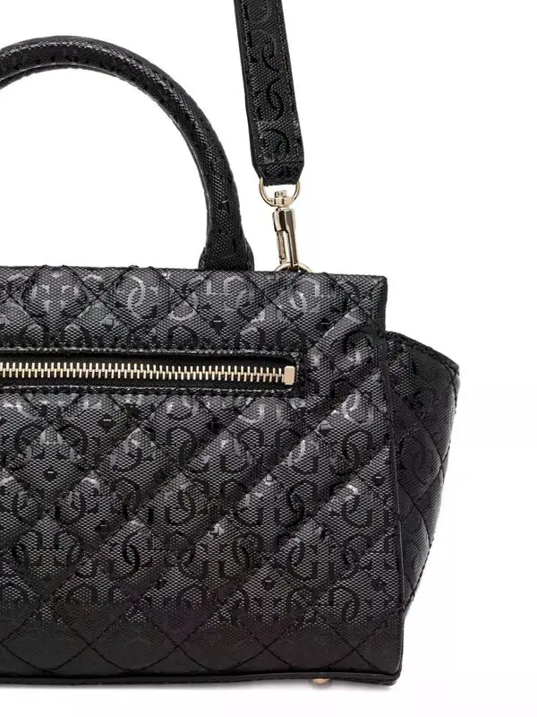 Guess Quilted Logo-pattern Tote Bag